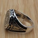 Arabic Ring Turkish Handmade Arabic Ring Onyx Mens Ring - Etsy