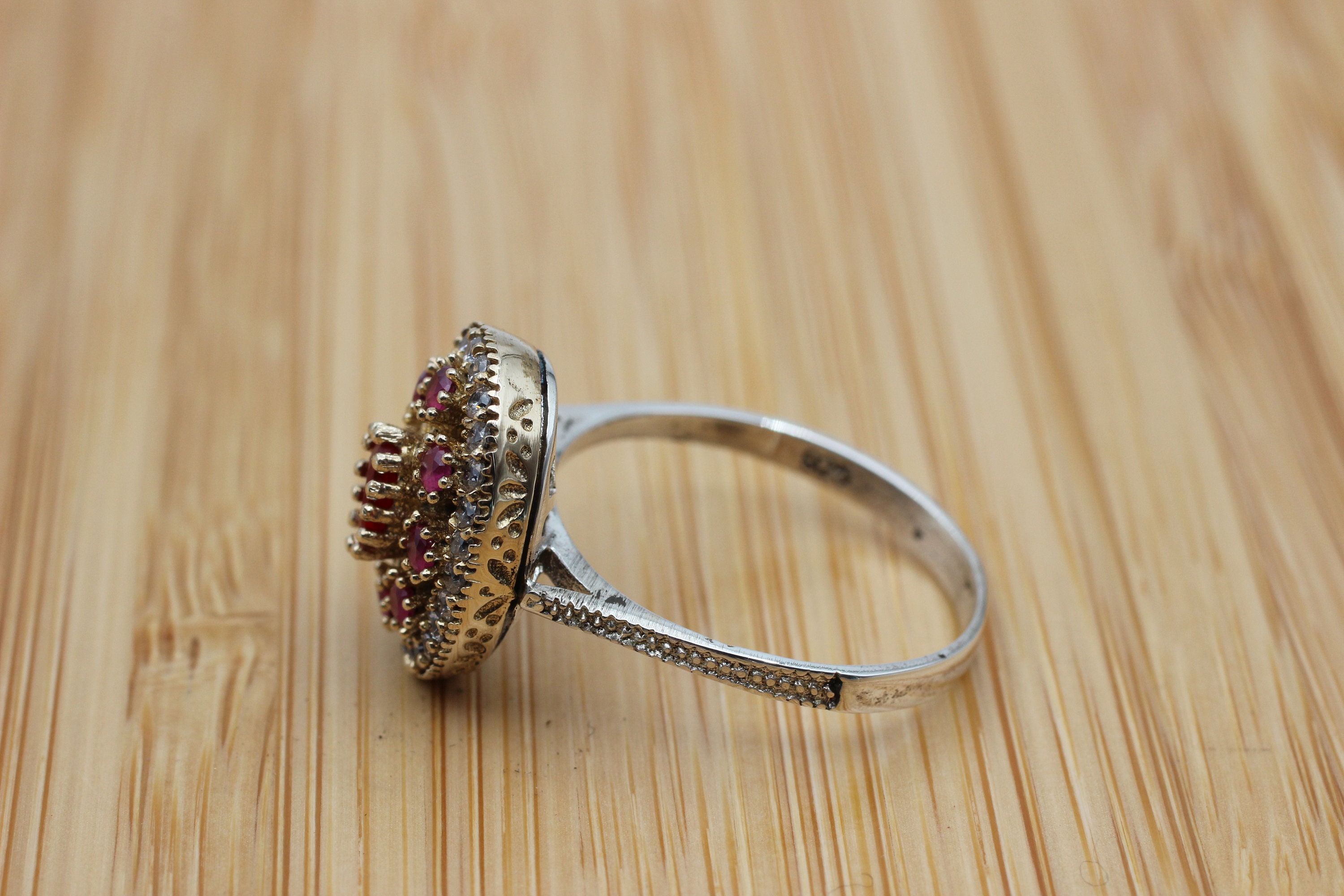 Ruby Ring Handmade Women's Ring Turkish Handmade Ring - Etsy