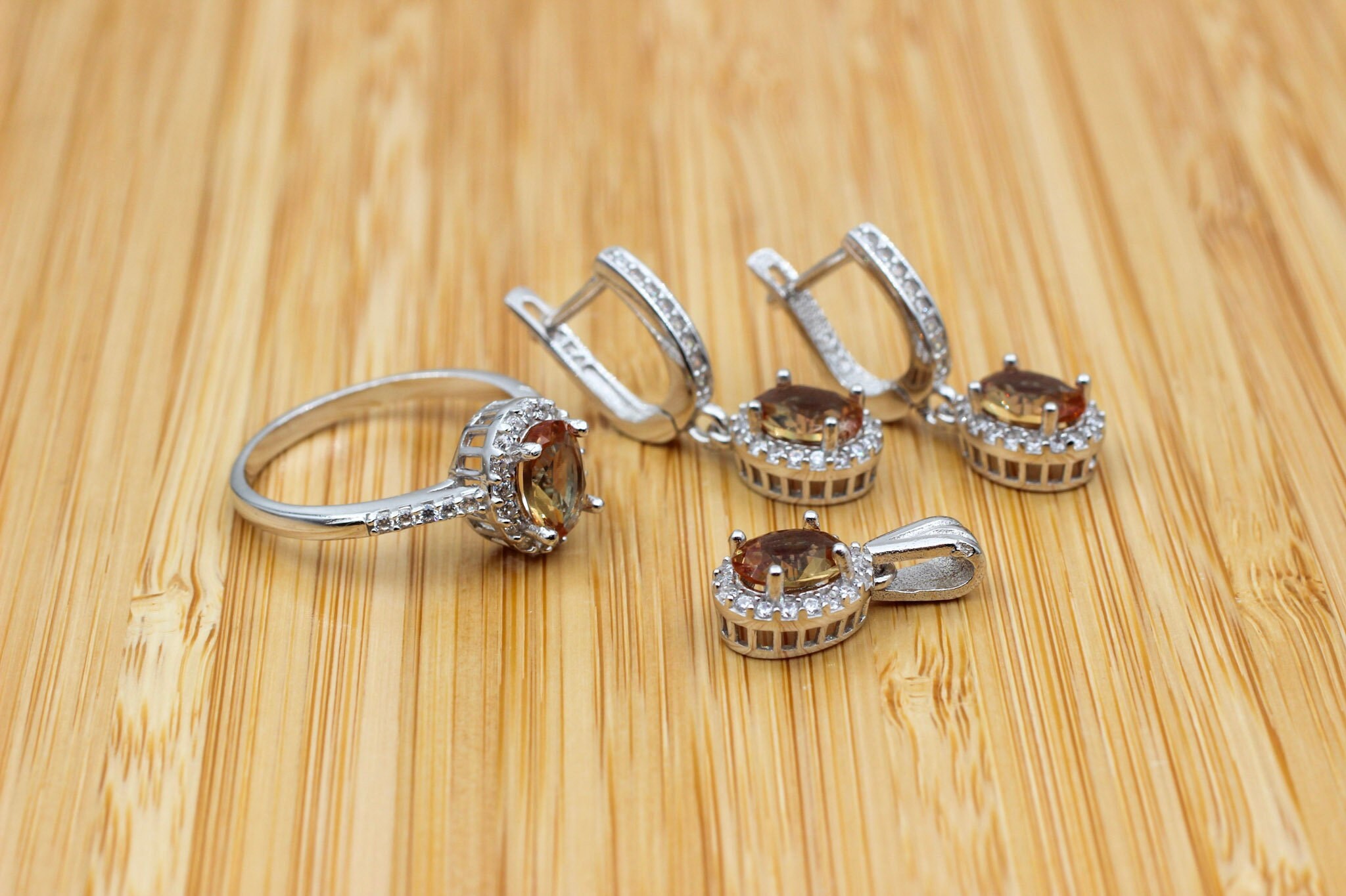 Handmade Ladies Set Alexandrite Women's Set Ladies - Etsy