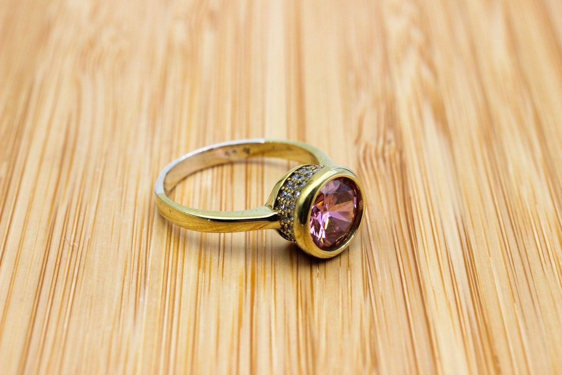 Turkish Handmade Ring Quartz Women Ring October Stone Ring - Etsy