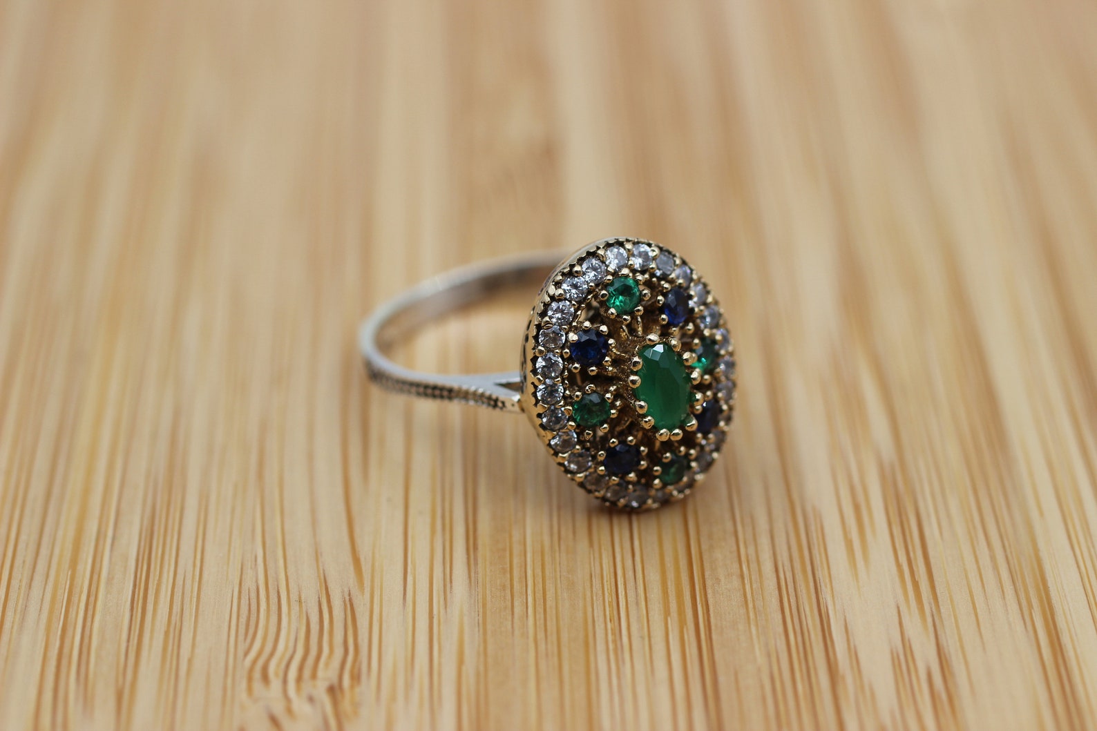 Emerald Set Authentic Set Handmade Set Women Turkish - Etsy