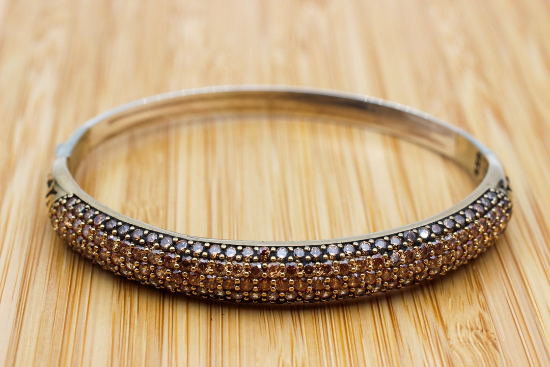 Topaz Bracelet, Bangle Bracelet, Handmade Bracelet, Bangle Cuff ...