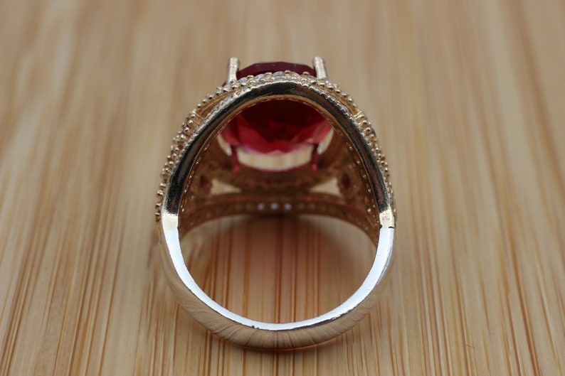 Ruby Ladies Ring Handmade Women's Ring Authentic Ring - Etsy
