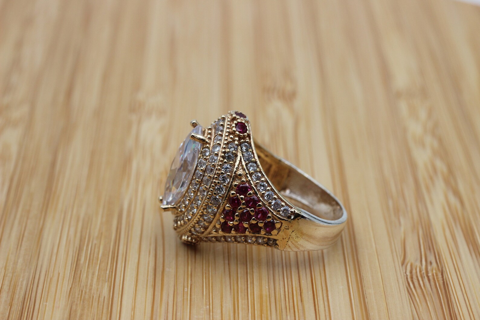 Handmade Women Ring Zircon Ring Turkish Handmade Ring - Etsy