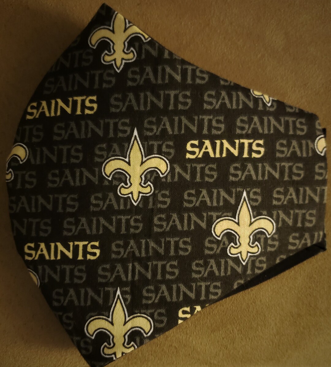 New Orleans Saints Face Mask Double Layer Cotton Washable Breathable ...