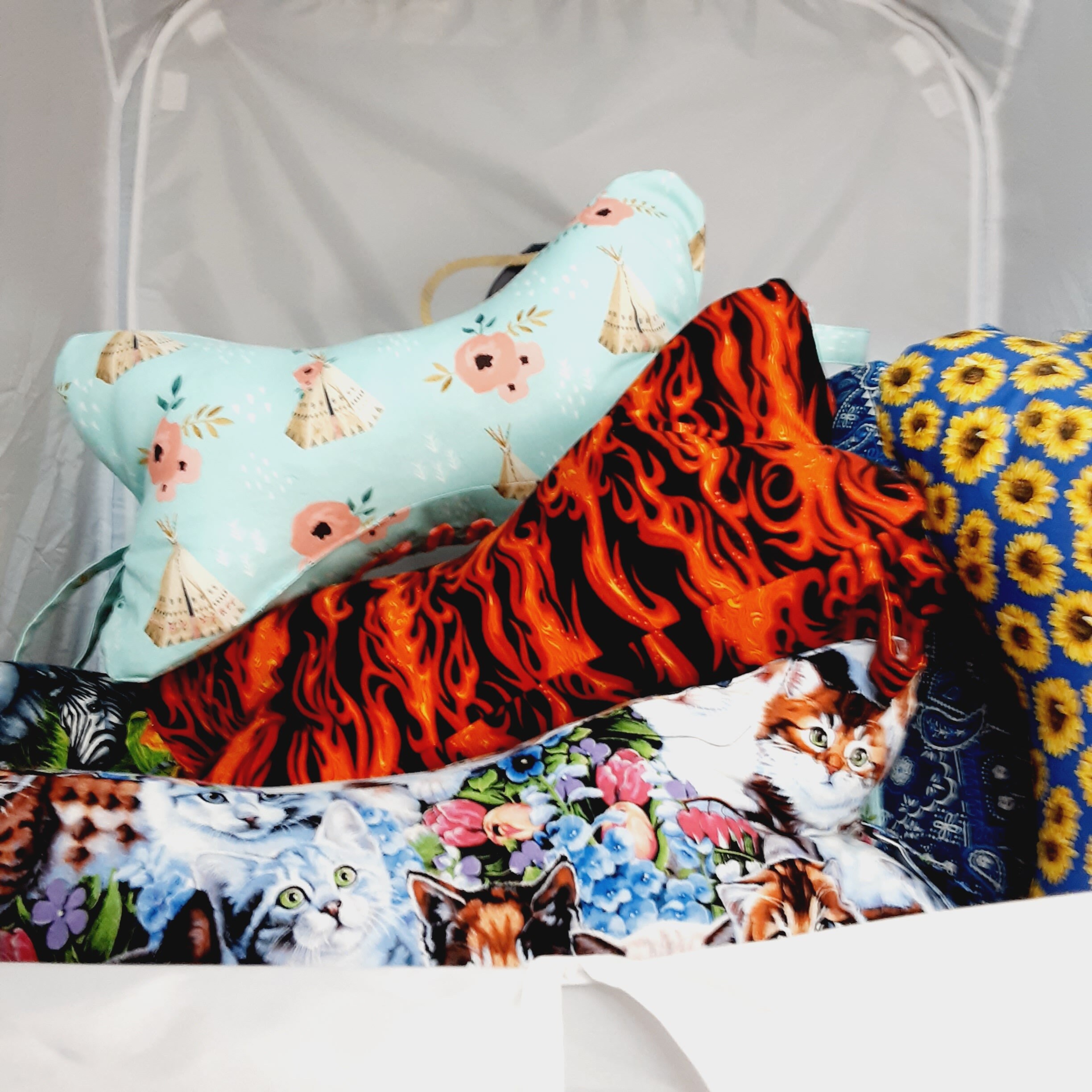 Neck Pillow, Bone Shaped Pillow, Travel Pillow, Sleeping Pillow, Teepee ...