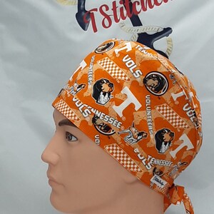 Tennessee Vols, Surgical Scrub Hat, Womens Scrub Hats, Mens Scrub Cap ...