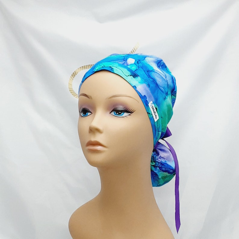 Womens Scrub Hats Surgical Cap Scrub Hats for Women Scrub | Etsy