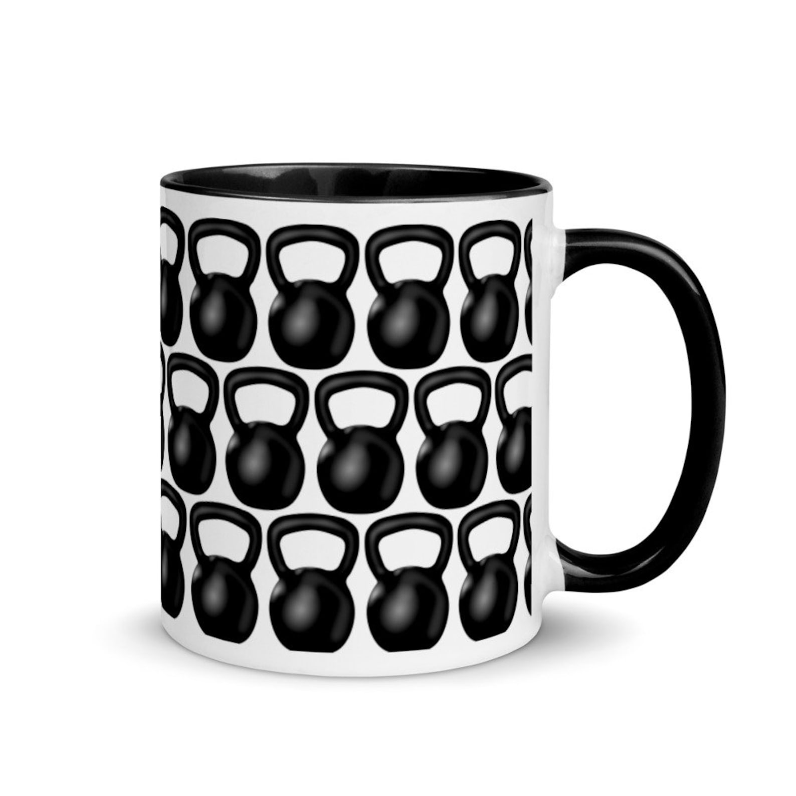 Kettlebell Mug, Fitness Coffee Cup - Etsy