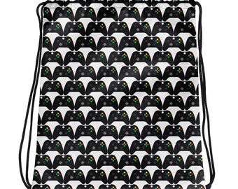 Video Game Drawstring Bag - Etsy