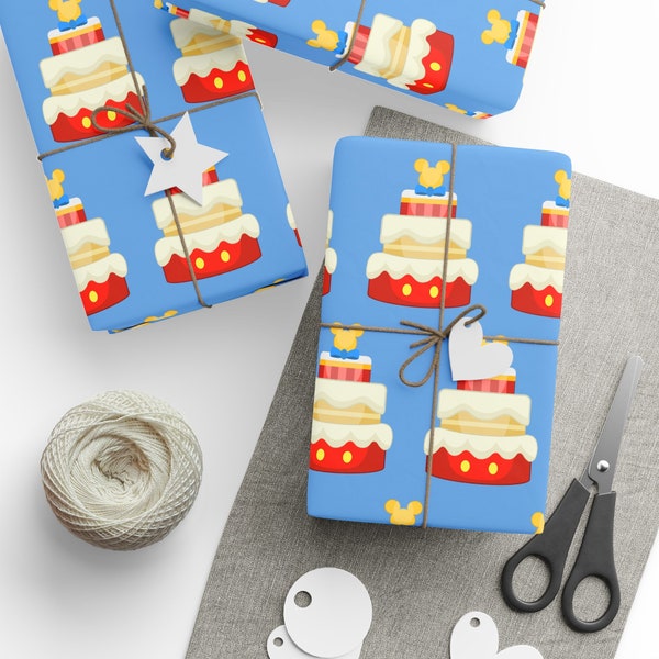 Wrapping Paper Mickey Mouse - Etsy