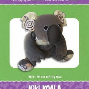 Kiki KOALA, Funky Friends Factory Pattern - Etsy