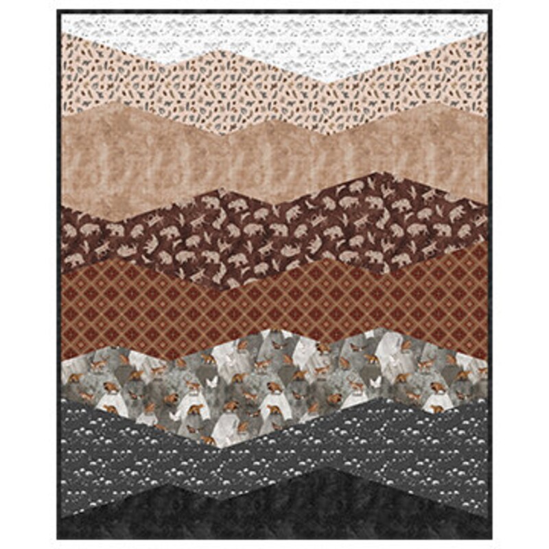 Mountain Quilt Panel - Etsy