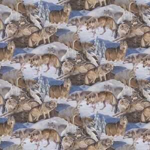 Wolf Pack || I'm a KIT || Finishes 65" X 73 || Beginner Skill Level ...