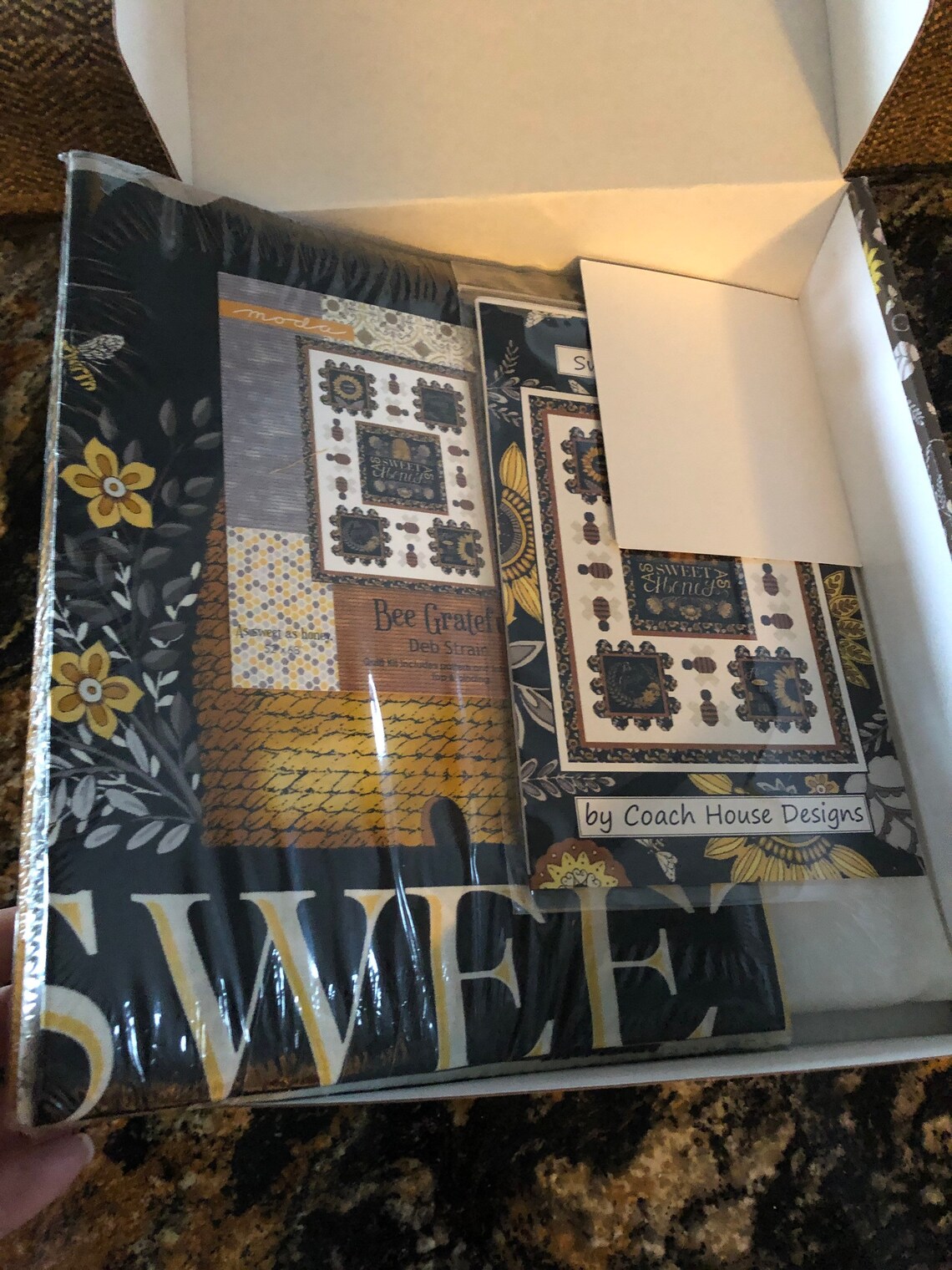 Quilt KIT Bee Grateful Quilt Kit Moda Finishes - Etsy