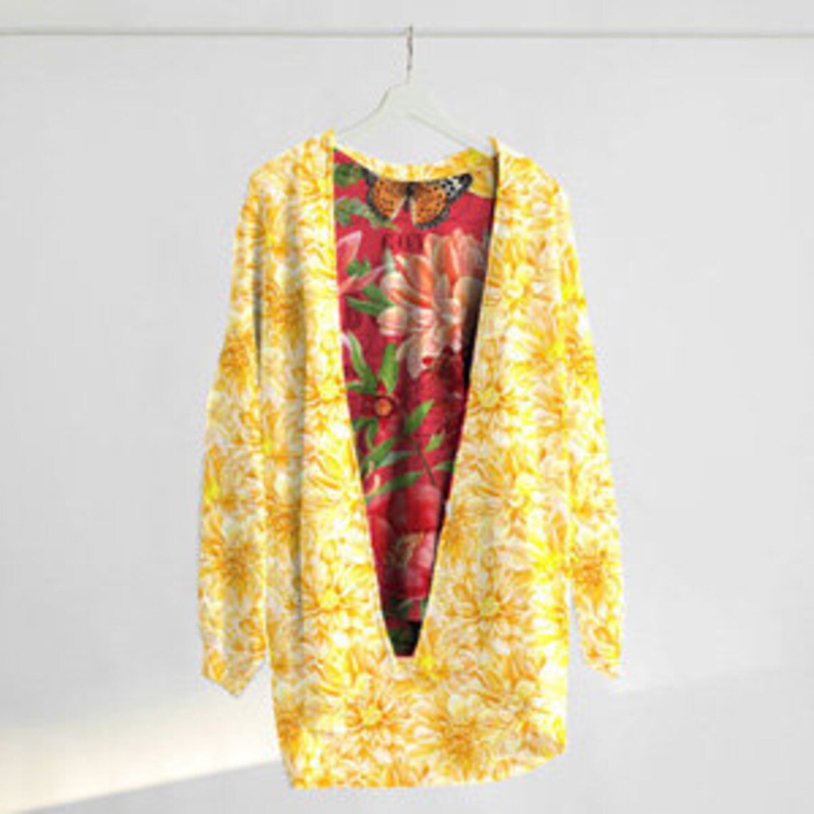 Morning Blossom || Feature Floral || Red Multi || Northcott Fabrics ...