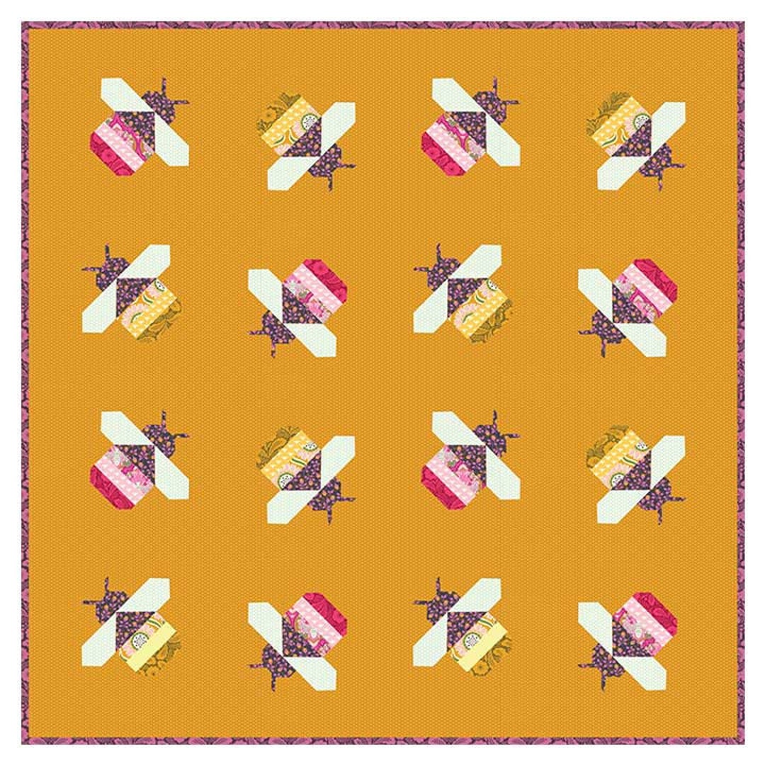 Firefly Quilt Kit (I'M A KIT!) || Features Local Honey Fabric by FIGO ...