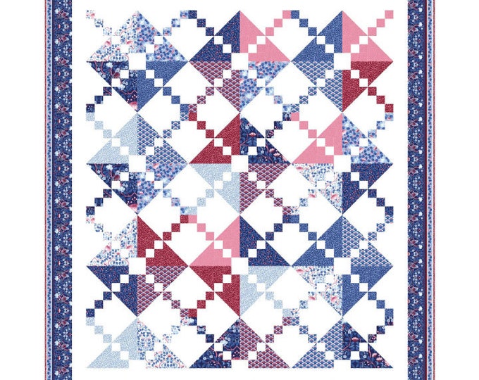Forest Frame Quilt Kit, Featuring First Light Fabrics by Northcott ...