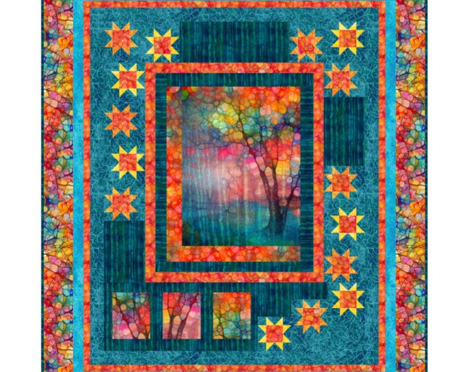Dawn's Early Light Quilt Pattern || Finishes 56" X 66" - Etsy