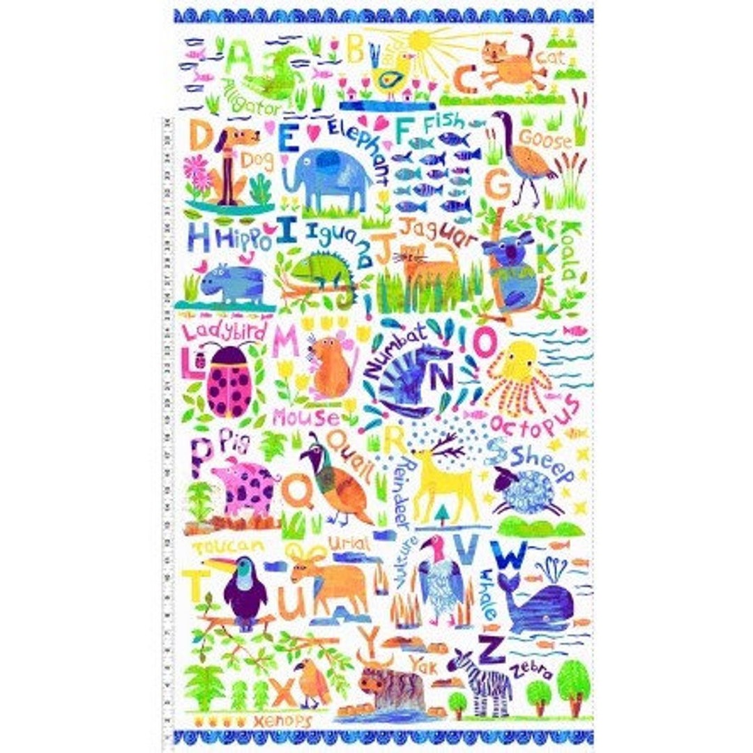 Animal Magic Panel, Clothworks - Etsy