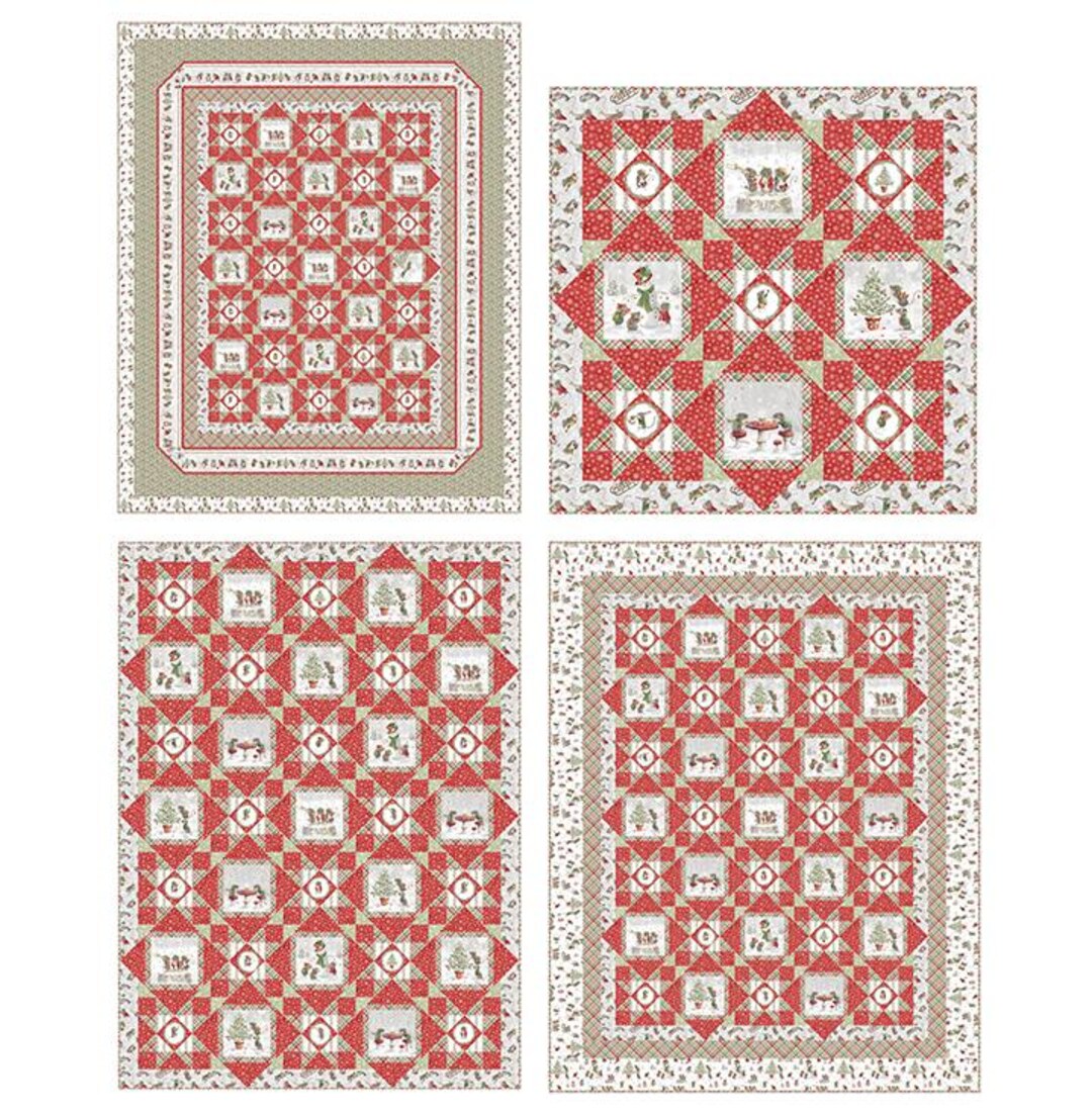 Twinkle Twinkle Quilt Kit, the Christmas, Featuring Flannel Fabric by ...