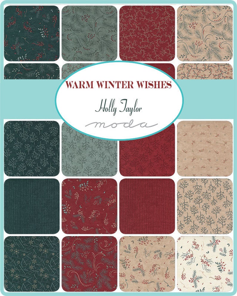 Warm Winter Wishes Moda Holiday Quilt Kit I'M A KIT | Etsy