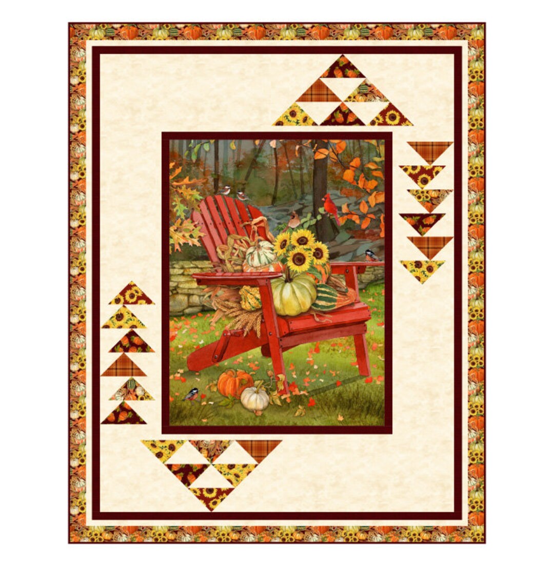 Autumn Easy Quilt Kit (I'M A KIT) || Autumn Afternoon Fabrics ...