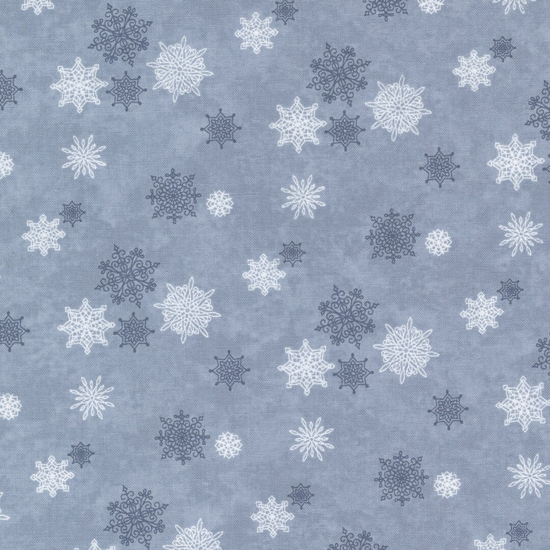 Winter Flurries || Sky, Snowfall Winter Snowflakes || 6882 22 Moda - Etsy