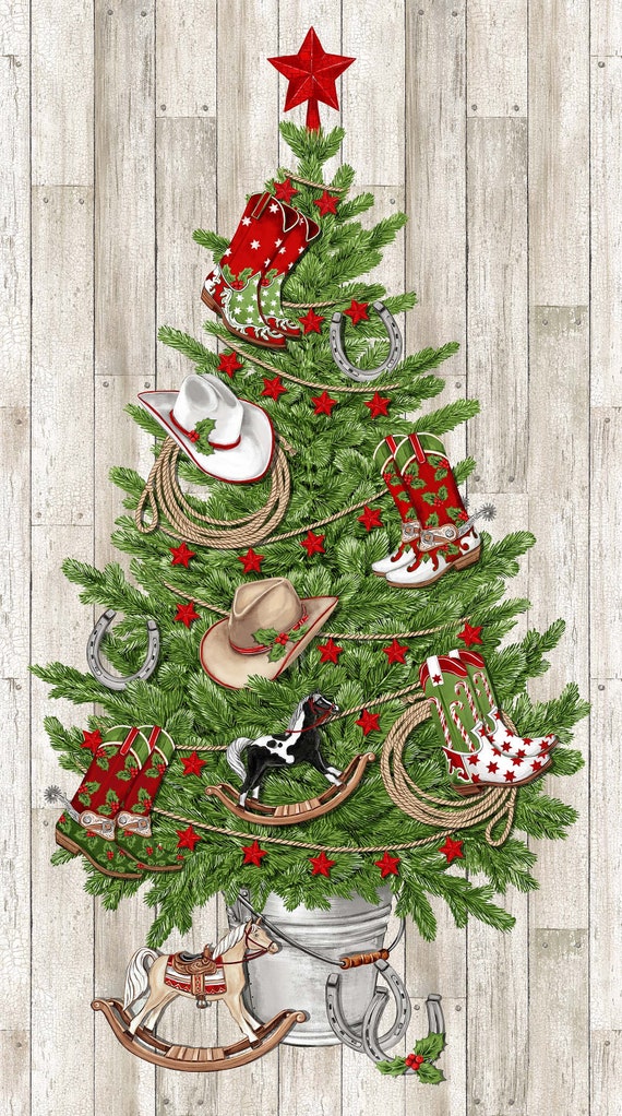 Western Christmas Tree