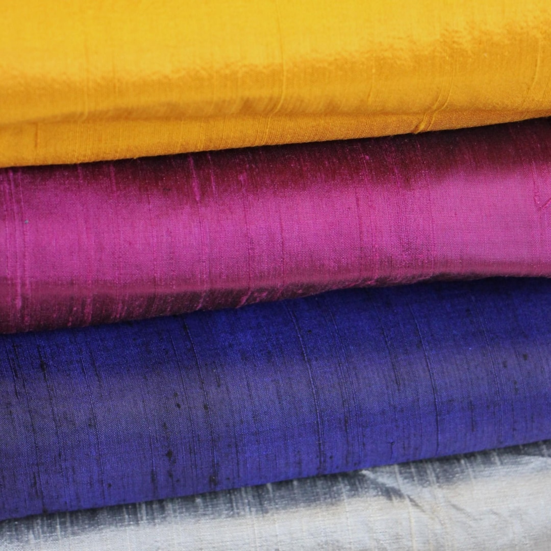 100% Raw Silk Fabric / 100g - Perfect for Sewing Historical Costumes ...