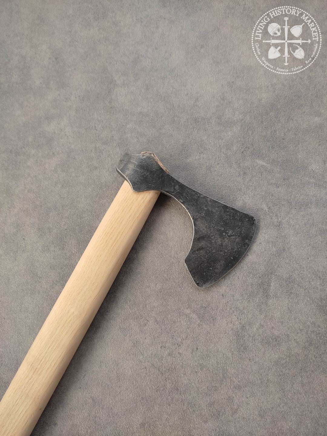 Battle-ready Axe / Viking / Historical Replica / Hand-forged 8-10 ...