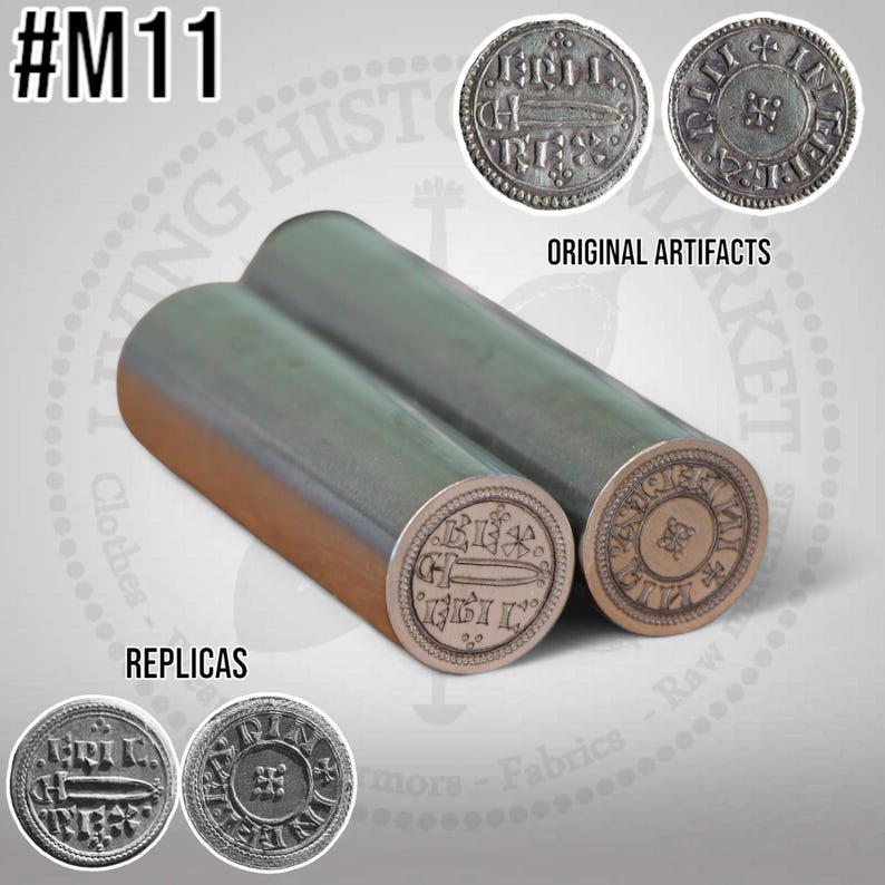 Viking Historical Coin Dies - Mint You Own Coins - for Reenactors - Etsy