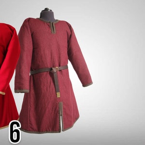 Norman Battle Tunic With Padding for Early Middle Age Reenactment Fight ...