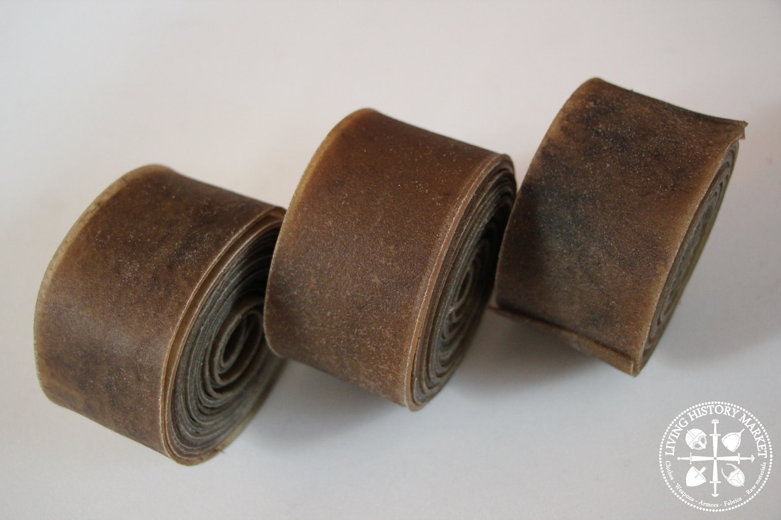 3 METERS PACK Rawhide Straps for Shield Edging 5cm Width - Etsy