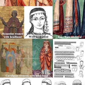 Rus - Slavic - Byzantine - Carolingian Headband for Women / Early ...