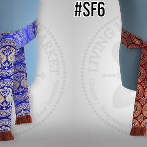 Rus Viking / Kievan Rus Silk Brocade Sash for Historical Reenactment - Etsy