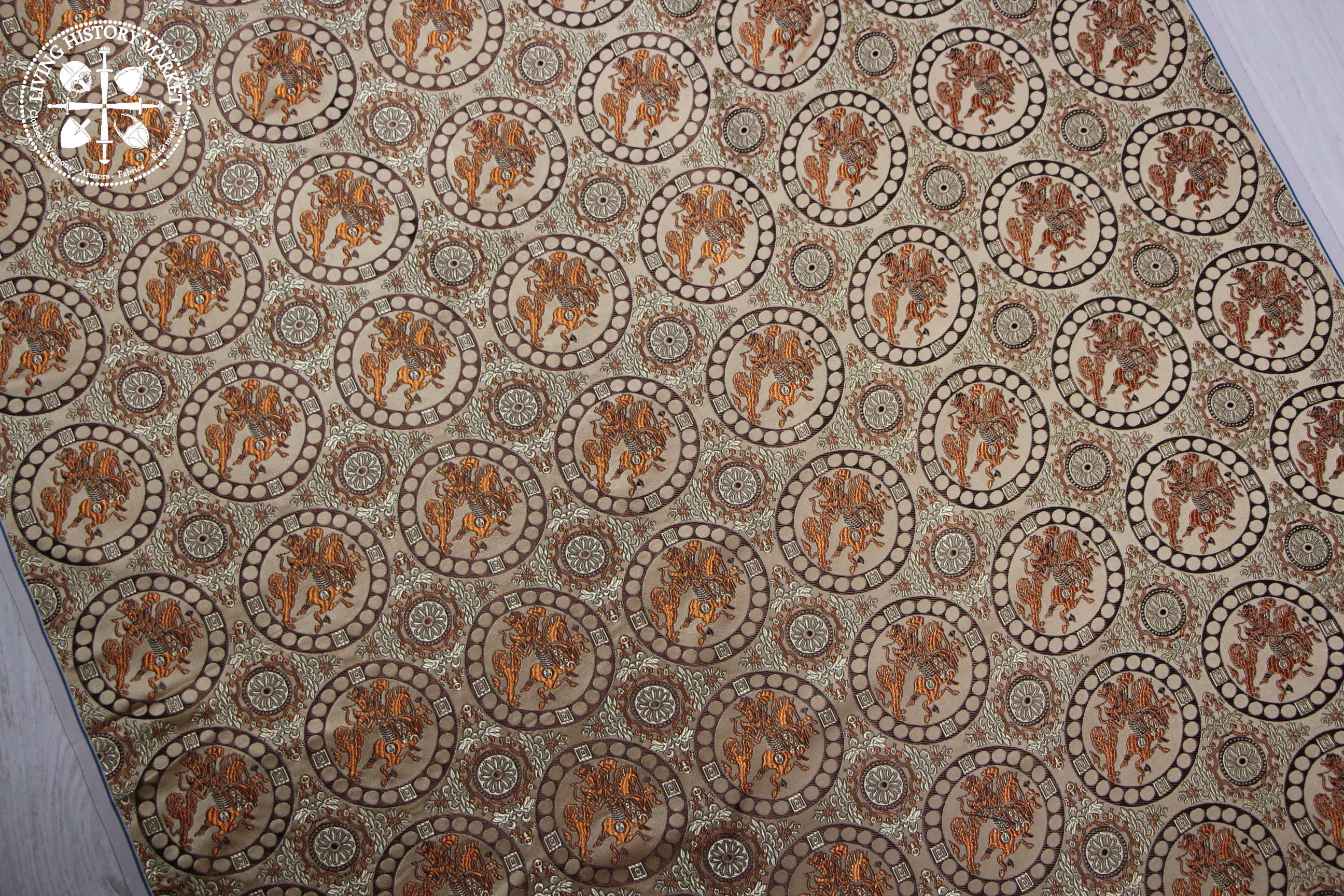 Oseberg Viking Silk Brocade - Tang Dynasty - 800 - 900 A.D. - Etsy