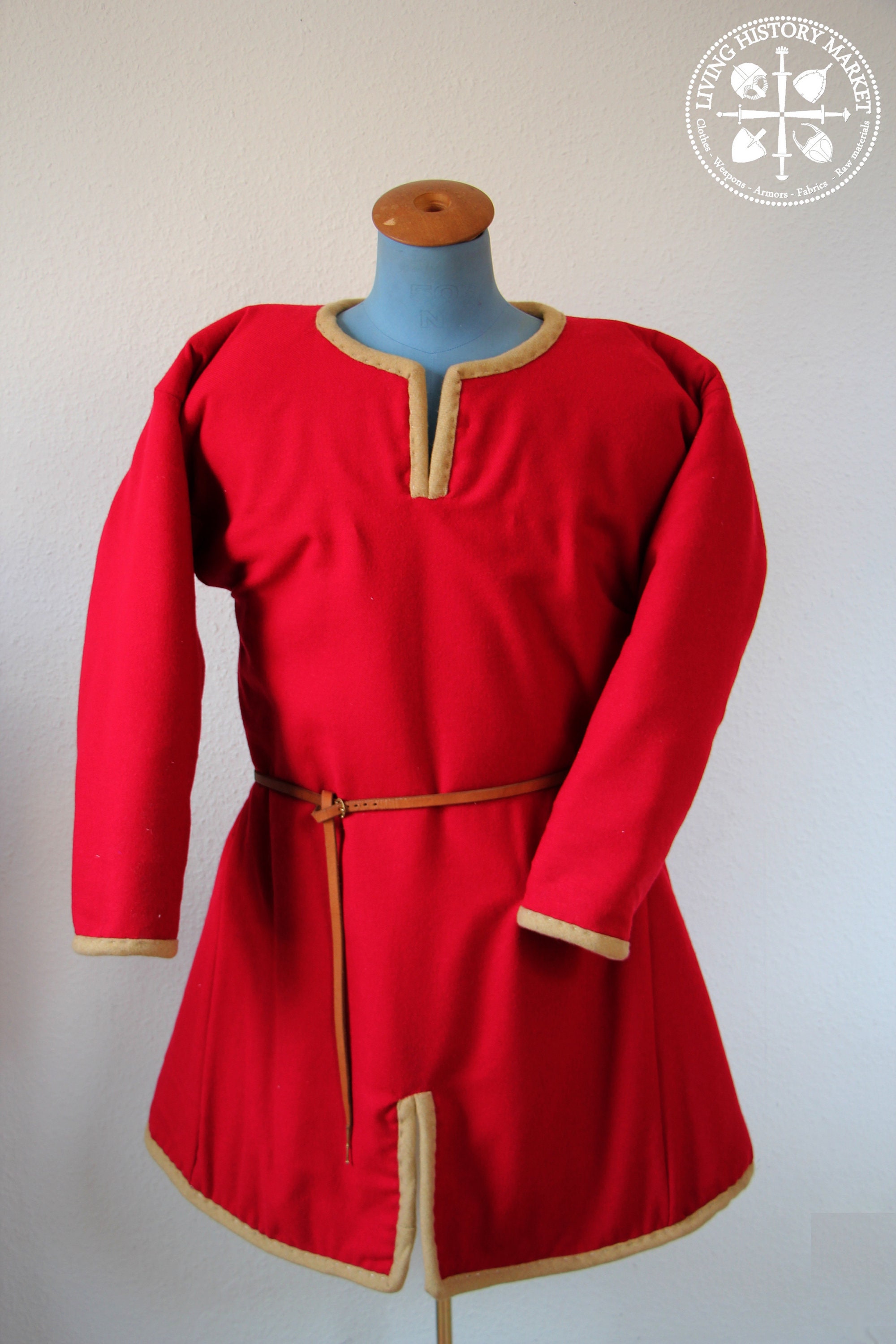 Norman Battle Tunic With Padding for Early Middle Age - Etsy