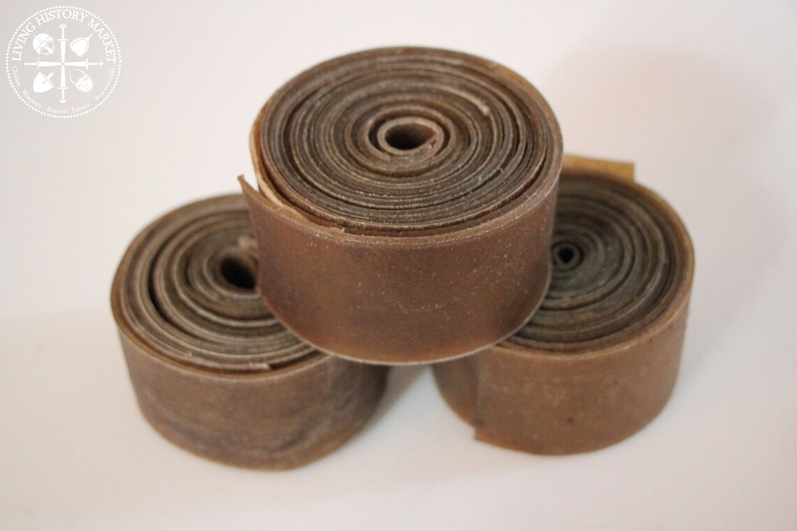 3 METERS PACK Rawhide Straps for Shield Edging 5cm Width - Etsy