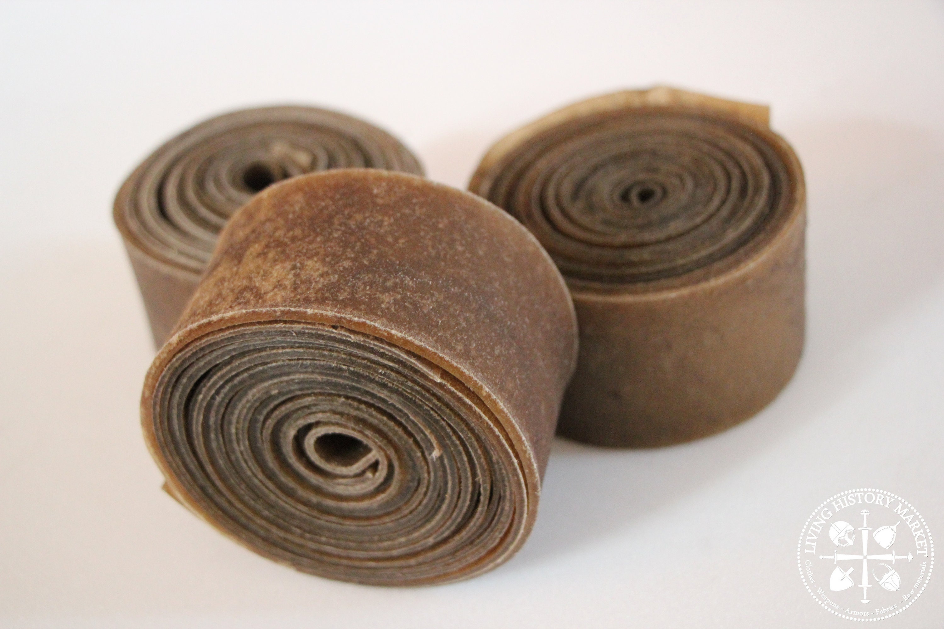 3 METERS PACK Rawhide Straps for Shield Edging 5cm Width - Etsy