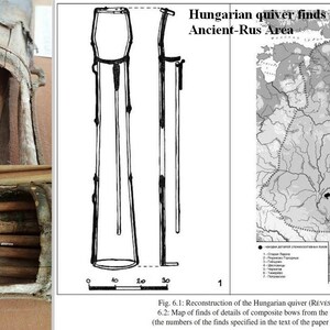 Historical Quiver for Khazars / Magyars / Rus / Nomadics Early Medieval ...