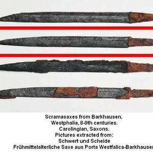 Carolingian & Viking Scramasaxe - Battle-ready (eastern - Western ...