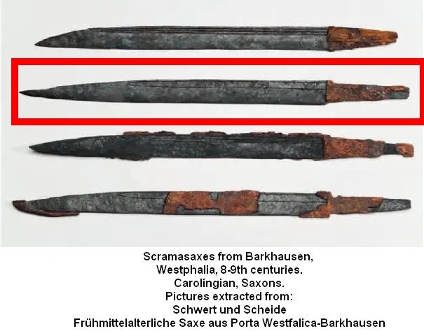 Carolingian & Viking Scramasaxe Battle-ready eastern - Etsy