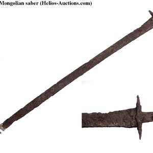 Sabre for Historical Fighting- Khazar / Rus / Cuman / Avar Sabre ...