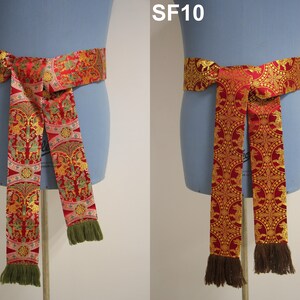 Rus Viking / Kievan Rus Silk Brocade Sash for Historical - Etsy