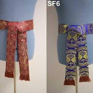 Rus Viking / Kievan Rus Silk Brocade Sash for Historical - Etsy