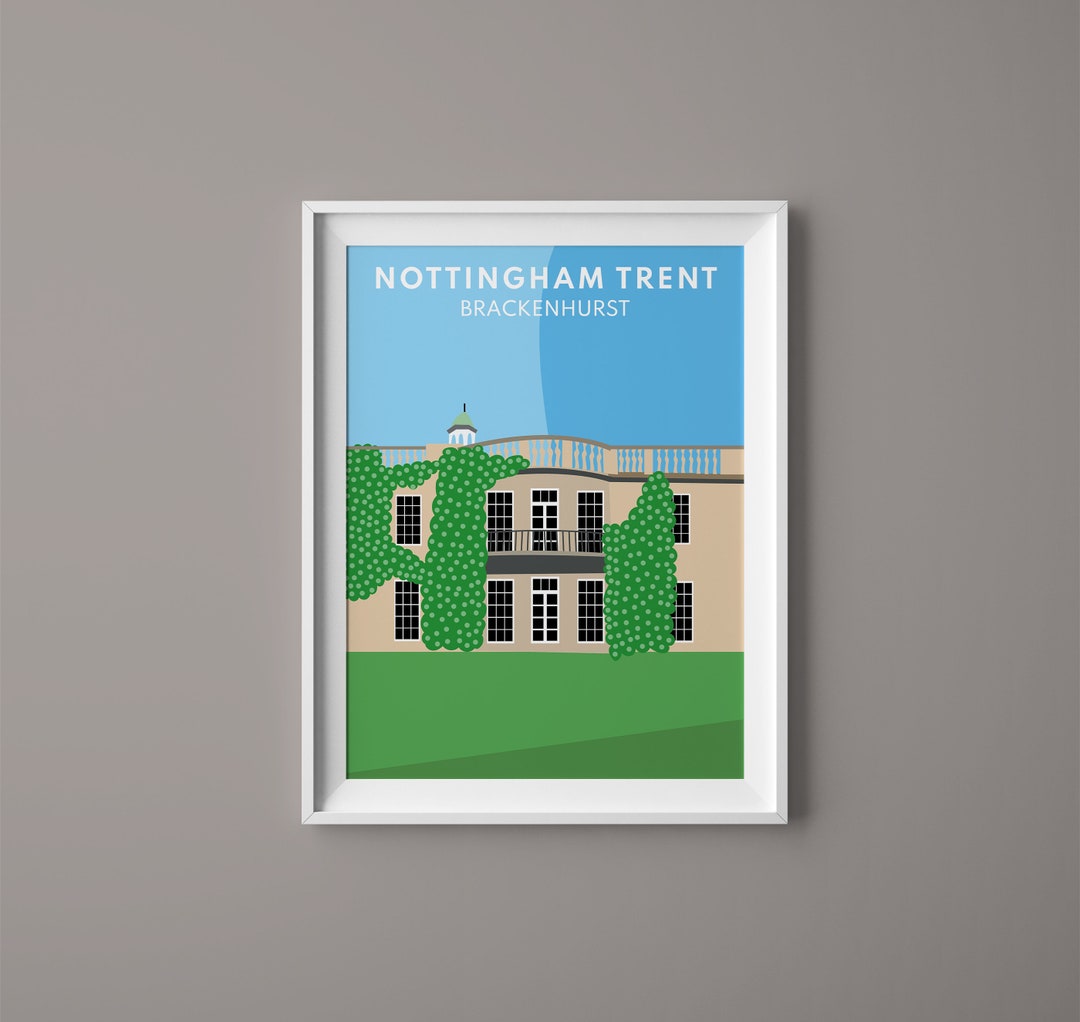Nottingham Trent University, Brackenhurst - Art Print - Etsy