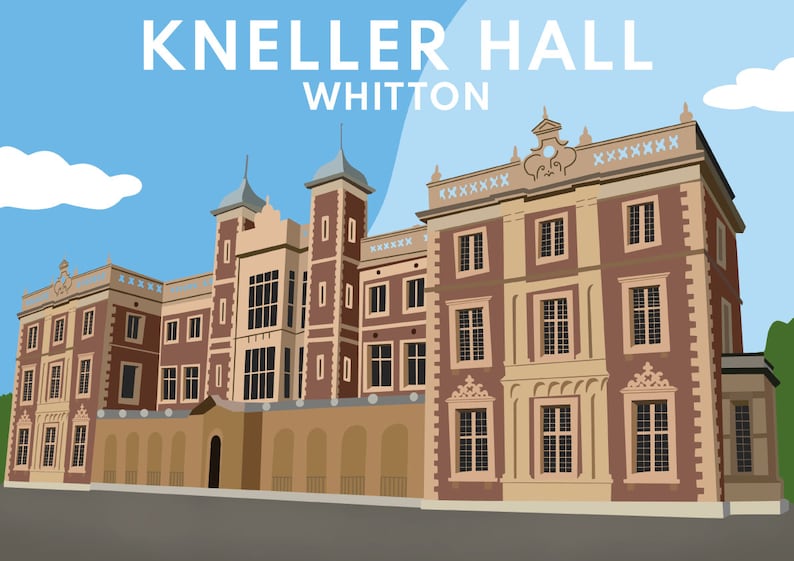 Kneller Hall, Whitton TW2 - Digital Print - Etsy UK