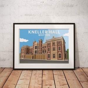 Kneller Hall, Whitton TW2 - Digital Print - Etsy UK