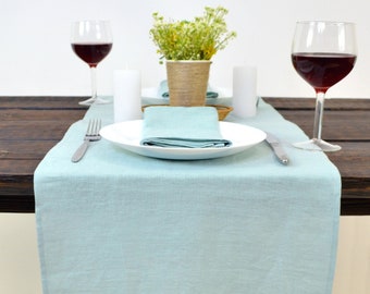 Mint Table Runner - Etsy UK